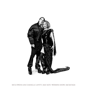 Rick OwensがフォトグラファーDanielle Levittによるビジュアルブックを発売 │ QUI - Fashion ...